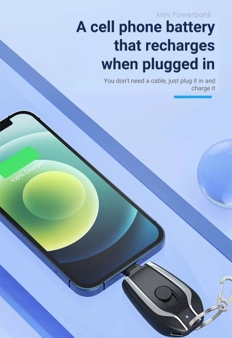 Buy Wholesale China 2023 New 1500mah Mini Power Emergency Pod For Phone ...