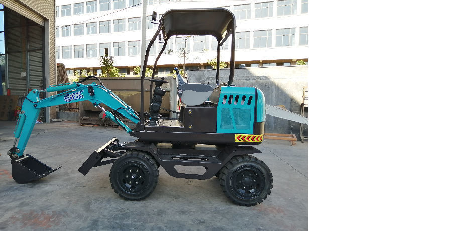 Buy Wholesale China New Mini Wheel Excavator China Bucket Excavator For ...