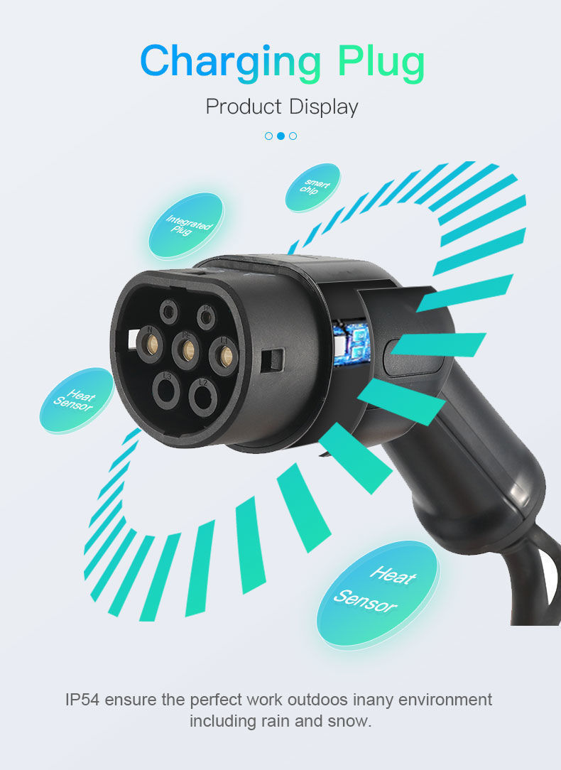 Home Use Car Charging Cable Type2 Ac Ev Charging Cable European ...