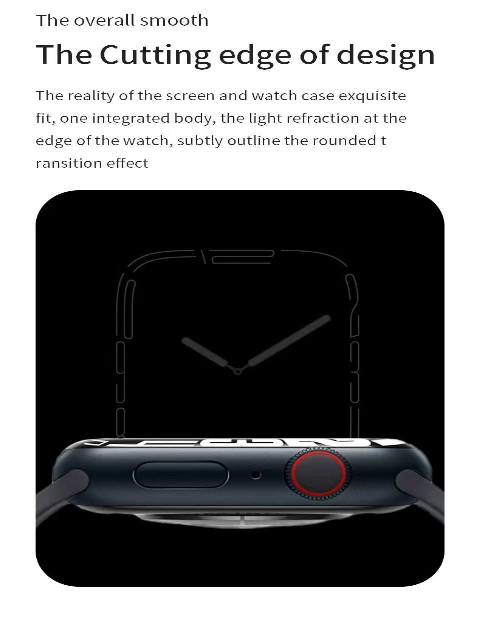 Buy Wholesale China Watch 8 Series 1.85 Inch Big Screen Big Battery Big ...