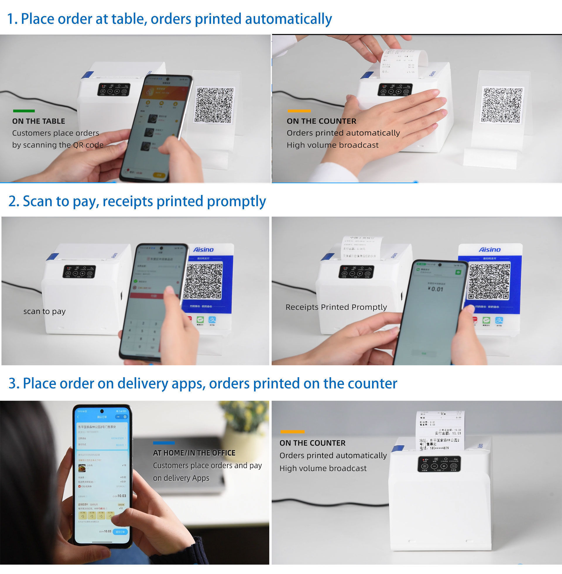 Desktop Receipt Cloud Printer Vp20 - Explore China Wholesale Receipt ...