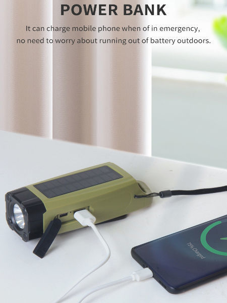 Buy Wholesale China 2022 New Arrival Rechargeable Solar Hand Crank ...