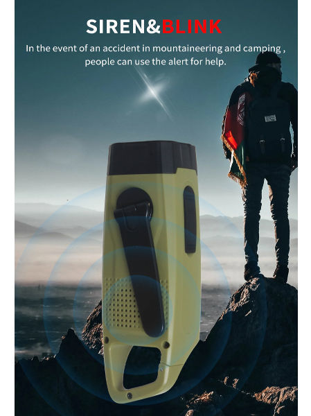 Buy Wholesale China 2022 New Arrival Rechargeable Solar Hand Crank ...