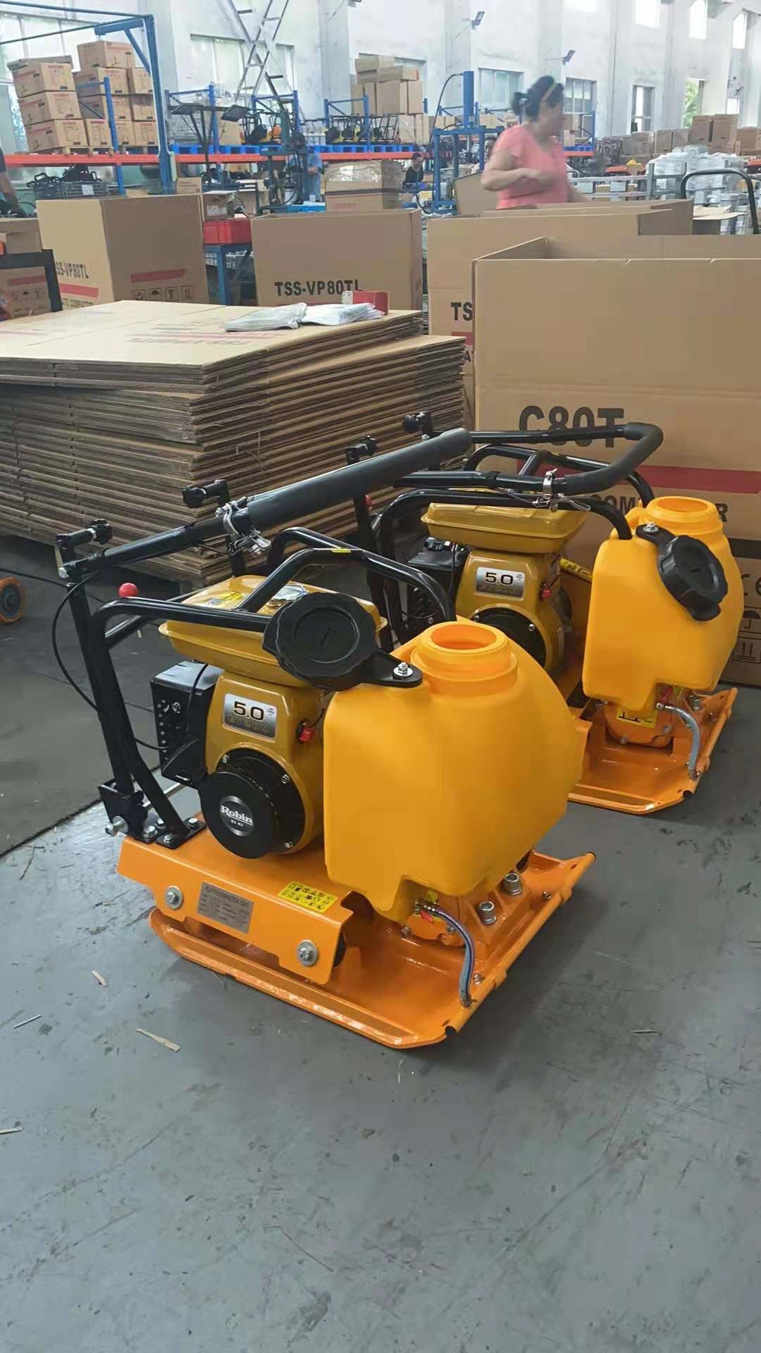 Buy Wholesale China 100kg Ce Gasoline Diesel Engine Plate Compactor ...