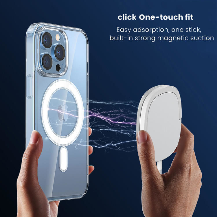 Buy Wholesale China Magnetic Case For Iphone New Case Tpu+pc Phone ...