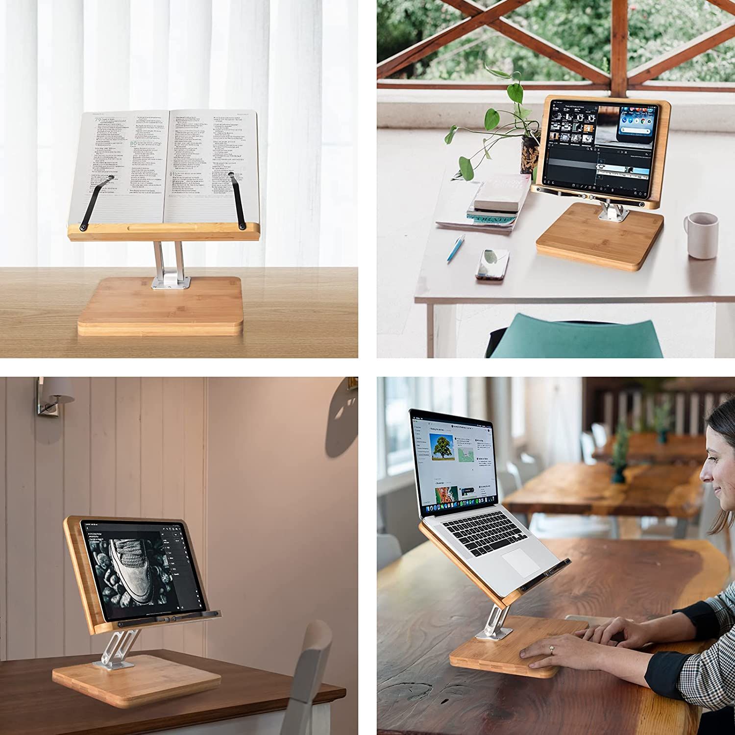 Bulk Buy China Wholesale High Quality 360° Rotating Book Stand For ...