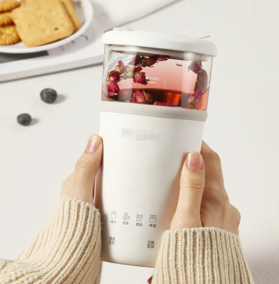 350ml Mini Electronic Automatic Tea Kettle Water Keep Warm Teapot ...