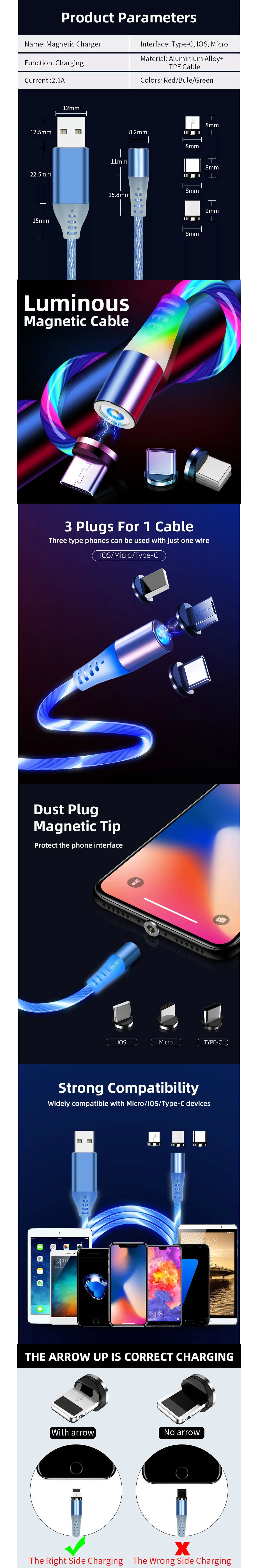 Buy Wholesale China Wholesale Stock Magnetic Mobile Phone Usb Charging ...