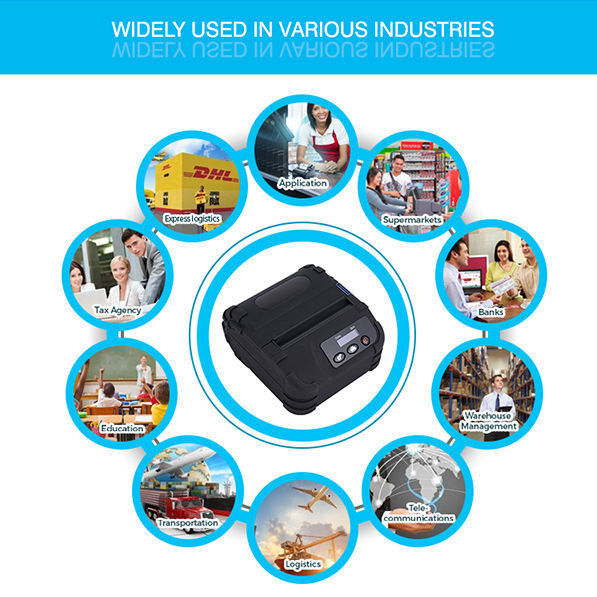 Buy China Wholesale Lcd Display 80mm Wireless Mobile Thermal Bluetooth ...