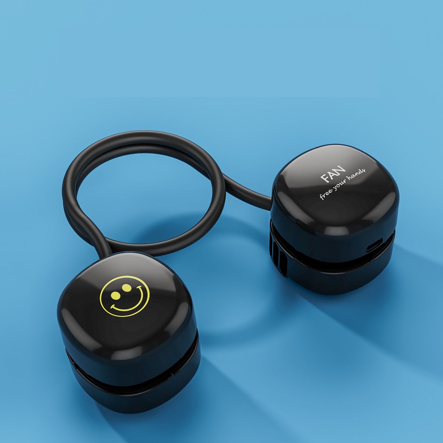 Buy Wholesale China Wearable Sports Fans Usb Neck Hands Free Flexible ...