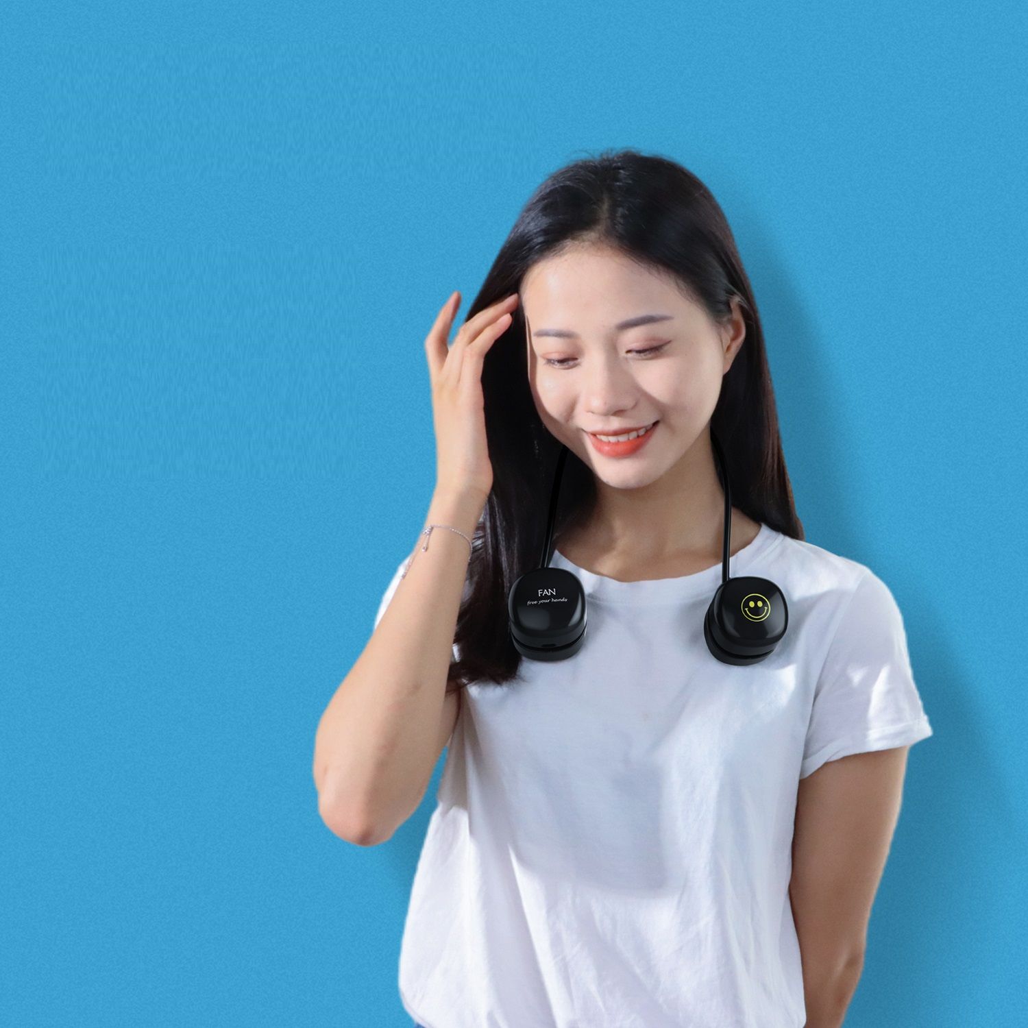 Buy Wholesale China Wearable Sports Fans Usb Neck Hands Free Flexible ...