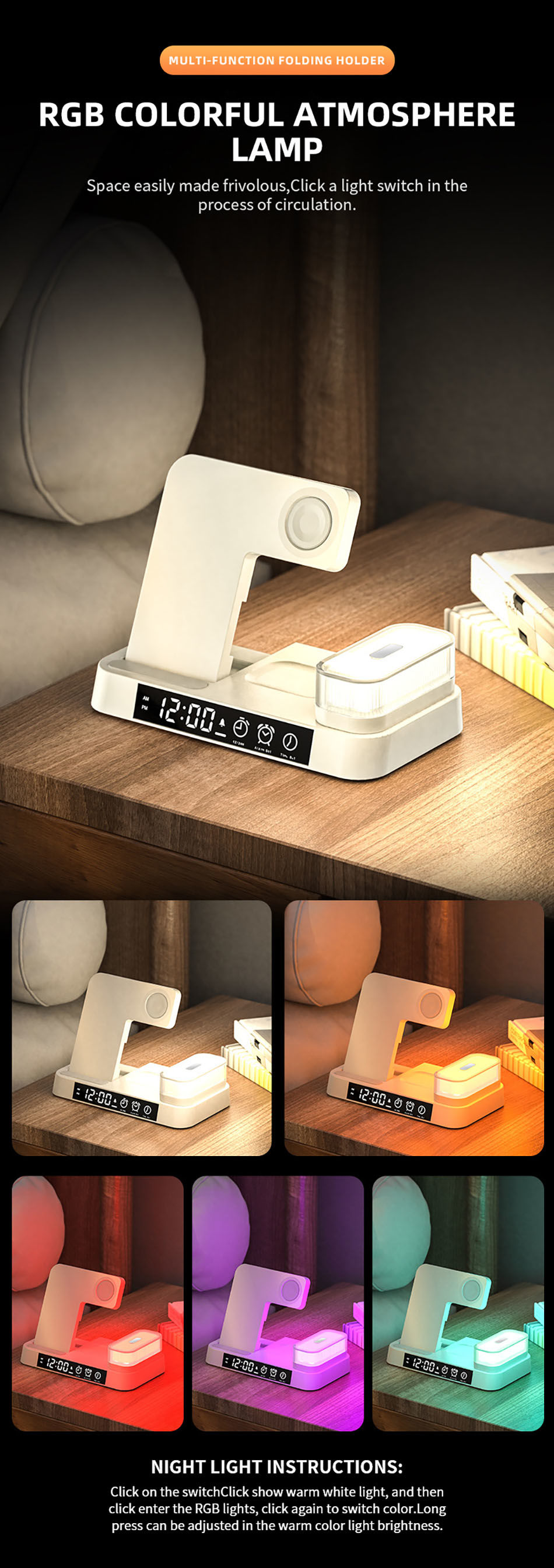 Buy Wholesale China Factory Latest Accelerated Cooling Clock Rgb 4 In 1 ...