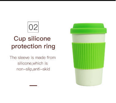 Buy Wholesale China 15oz Bpa Free Reusable Coffee Cup With Silicone Lid ...