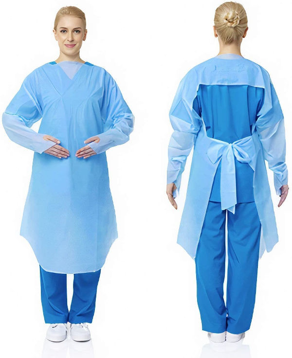 Buy China Wholesale Medical Plastic Disposable Medical Apron Isolation ...