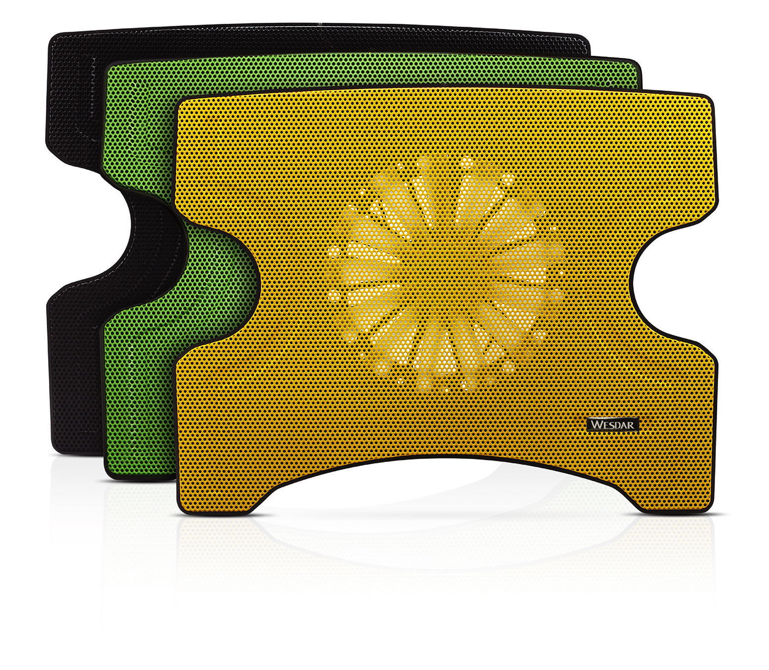 Portable Ultra-slim Quiet Laptop Cooler With Fan Laptop Cooling Pad ...