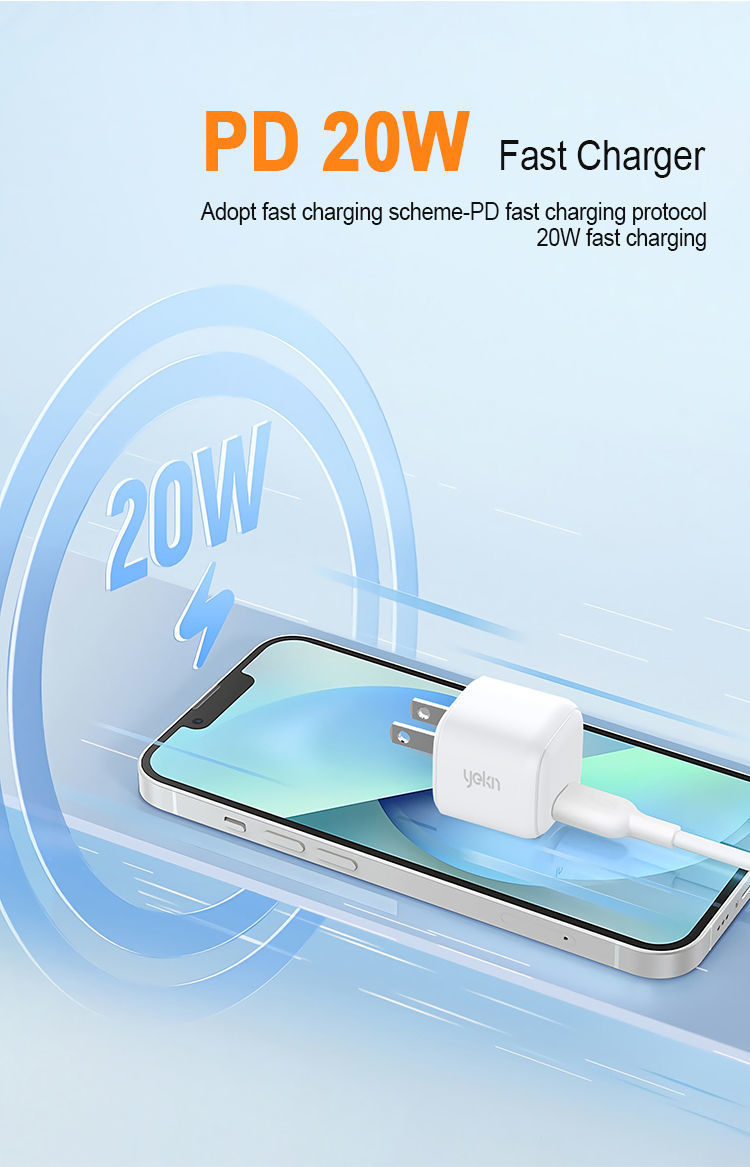 Buy Wholesale China Mini 20w White Black Usb C Wall Charger For Your ...