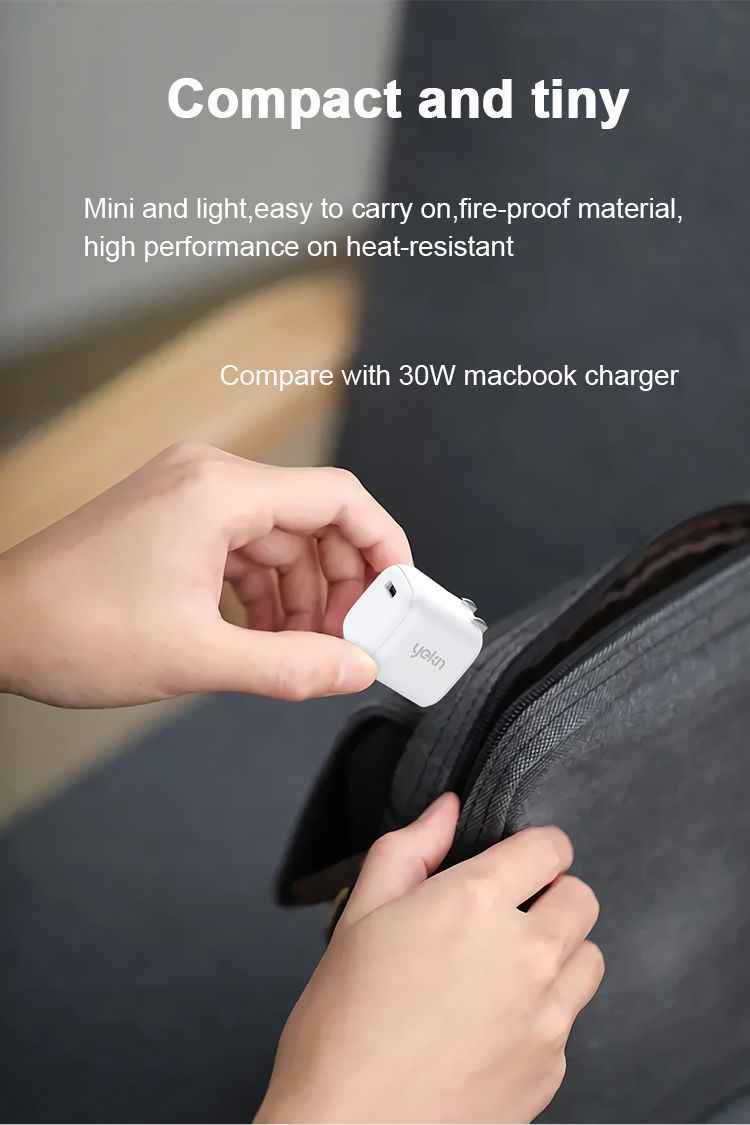 Buy Wholesale China Mini 20w White Black Usb C Wall Charger For Your ...