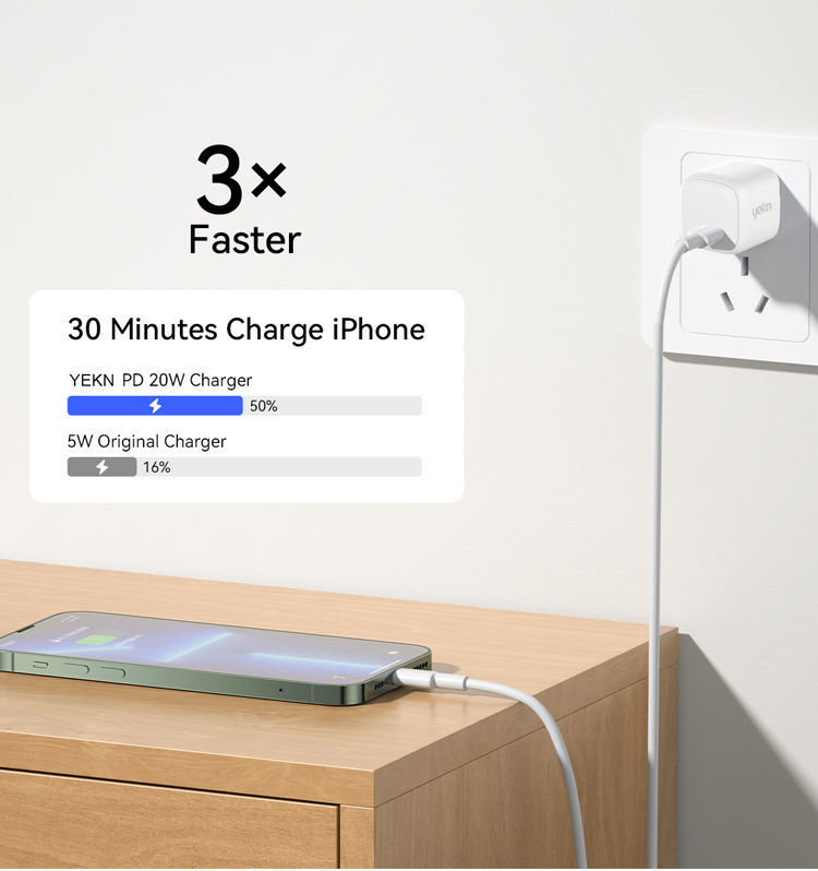 Buy Wholesale China Mini 20w White Black Usb C Wall Charger For Your ...