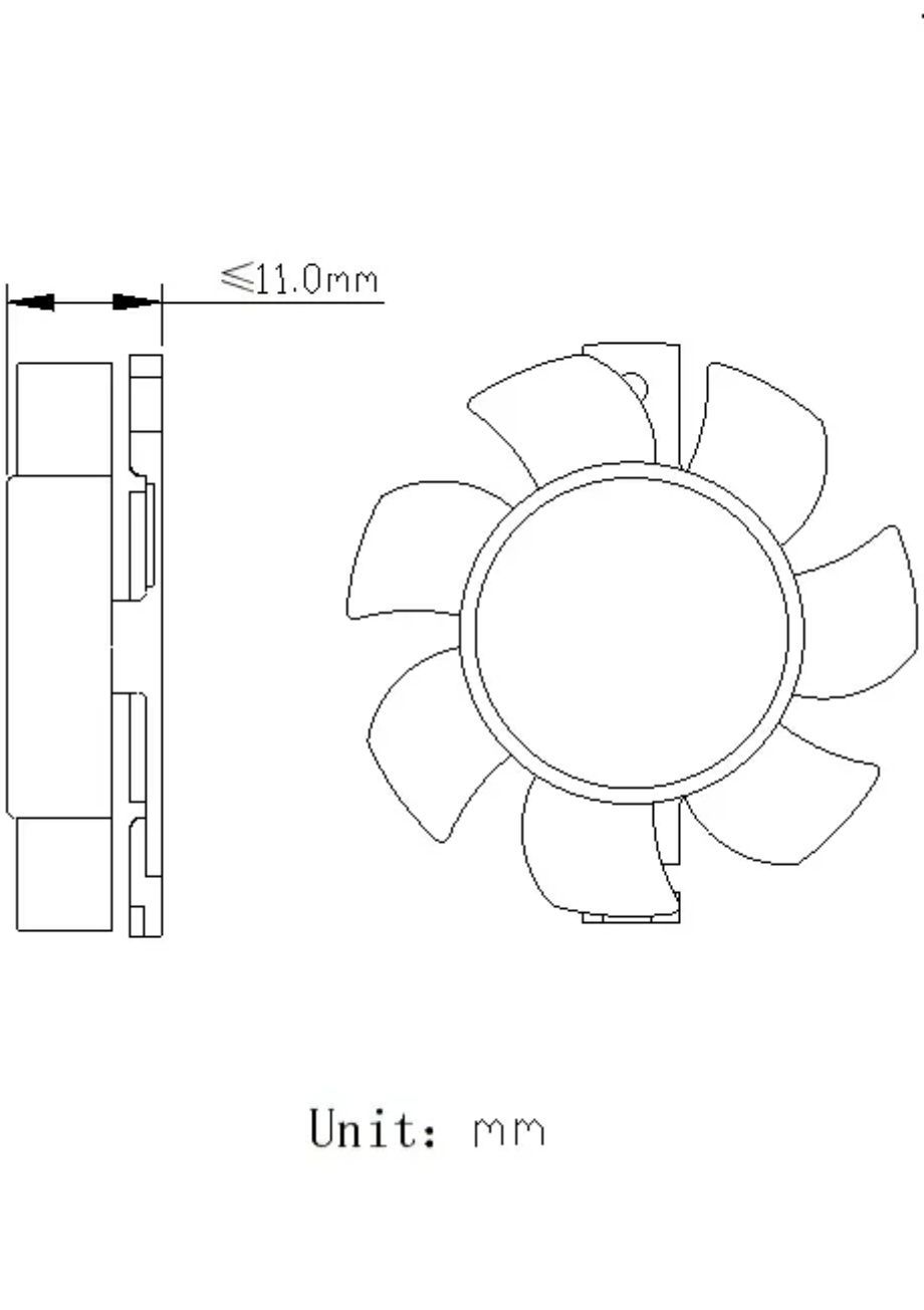 4010 Small 40mm 5v 12v 24v 40x40x10 Frameless Dc Cooling Blower Fan $1. ...