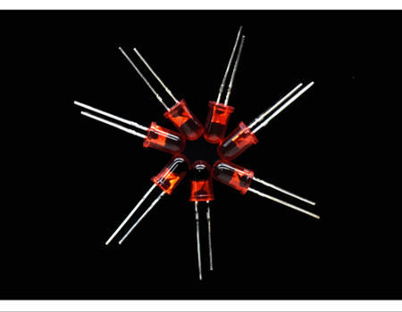 Red Led Lamp High Brightness 5mm Red Led Red Lens 620-625nm - Buy China ...