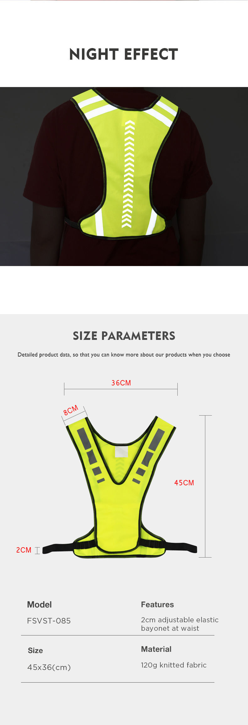 Buy Wholesale China Fabric Reflective Vest Bright Hot Post Reflective ...