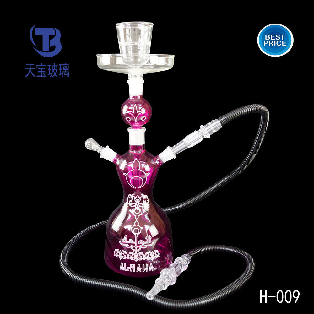Wholesale Glass Shisha Hookah Narghile Bong Glass Water Pipe Glass Pipe ...