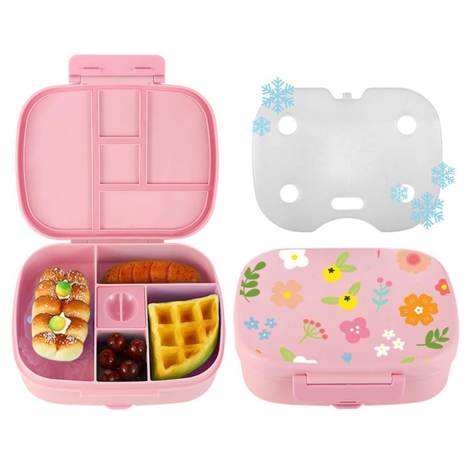 Oem Printing Square Tiffin Bpa Free 900 Ml Plastic Bento Lunch Box Set And 12 Oz Stainless Steel ...