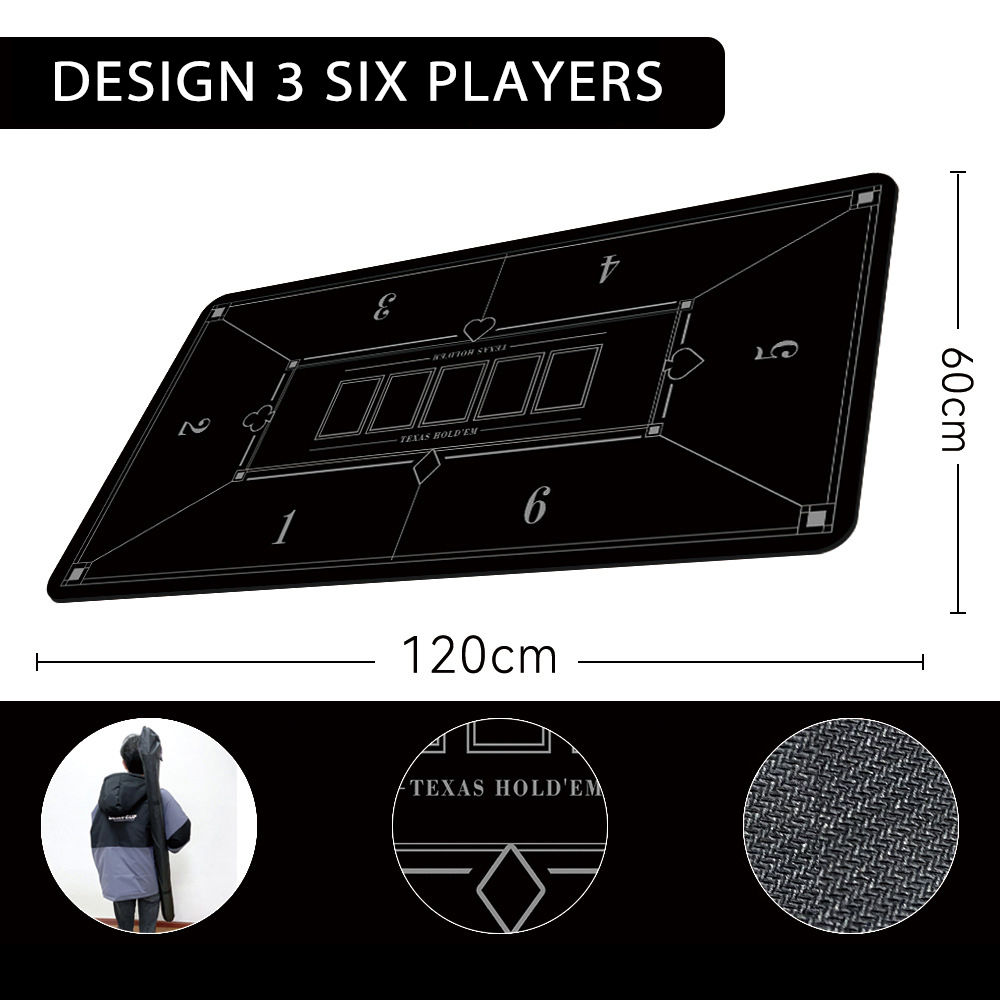 Buy Wholesale China Uoo Poker Mat Mouse Pad Rubber Material 3 Designs ...