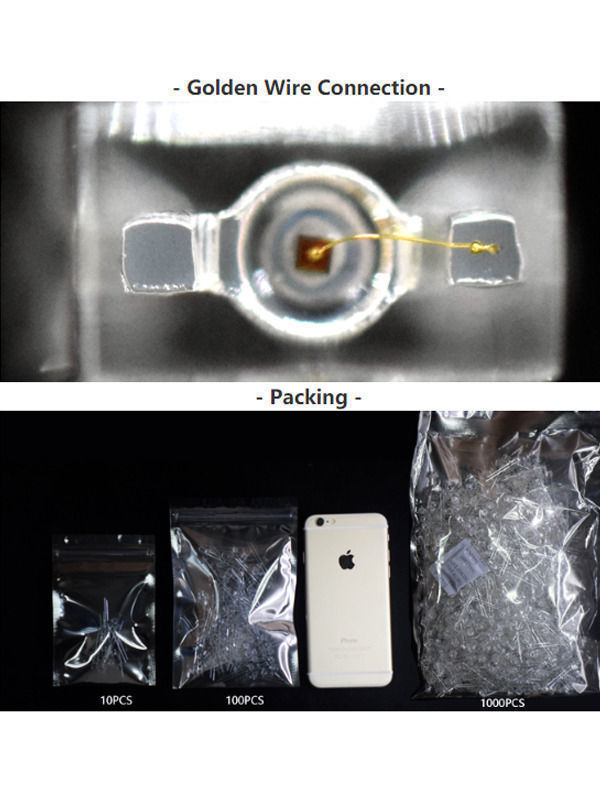 Buy Wholesale China 395nm Blue Led 1*3*4mm Small Rectangle Led ...