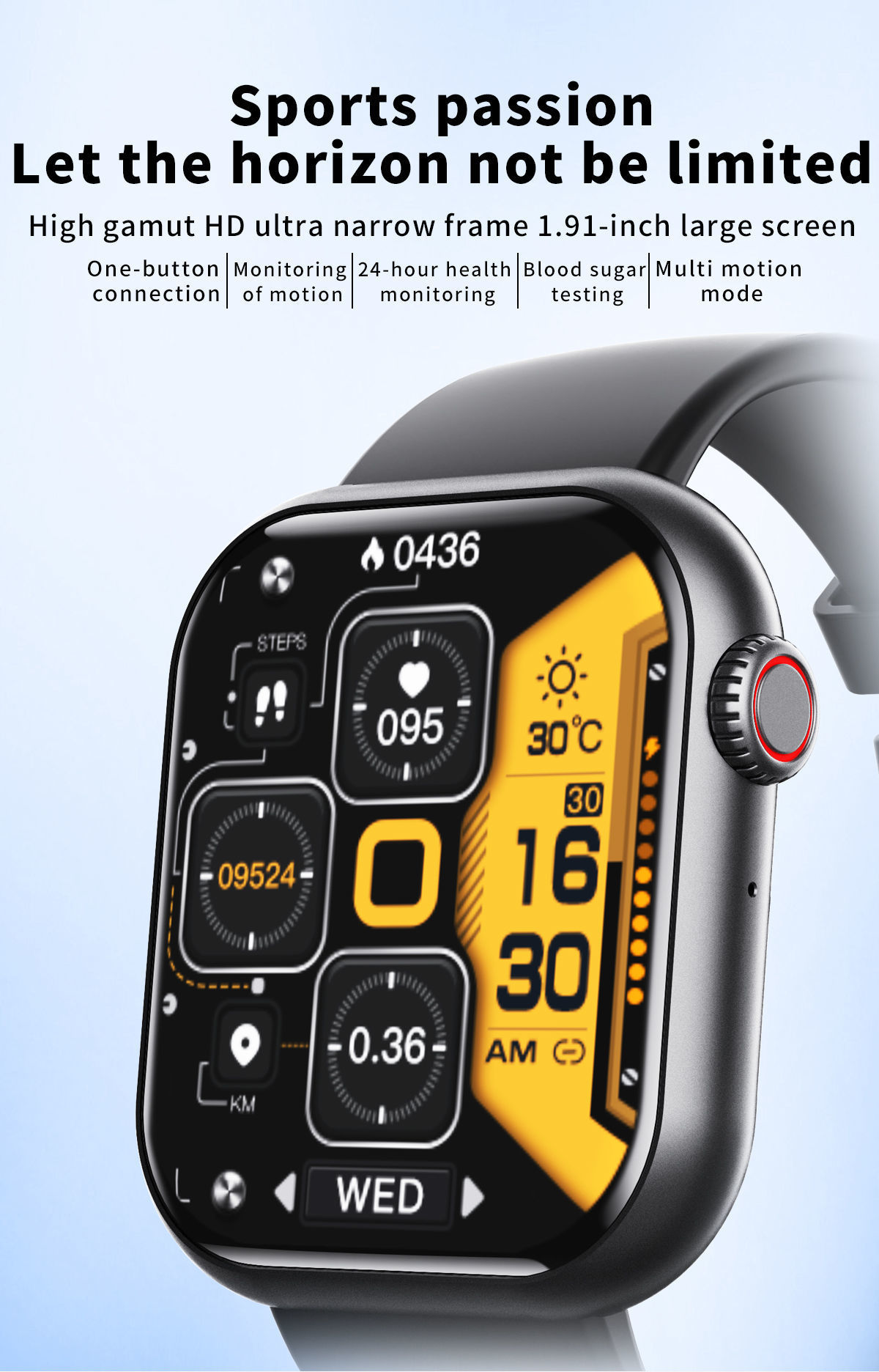 2023 F57 Factory Direct Smartwatch Waterproof 1.91inch Smart Watch With ...