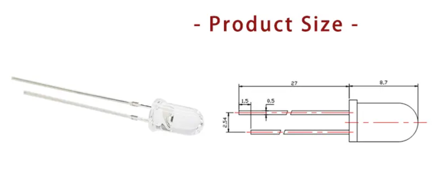 Factory Direct High Quality China Wholesale 5mm Ir Led 970nm 980nm ...