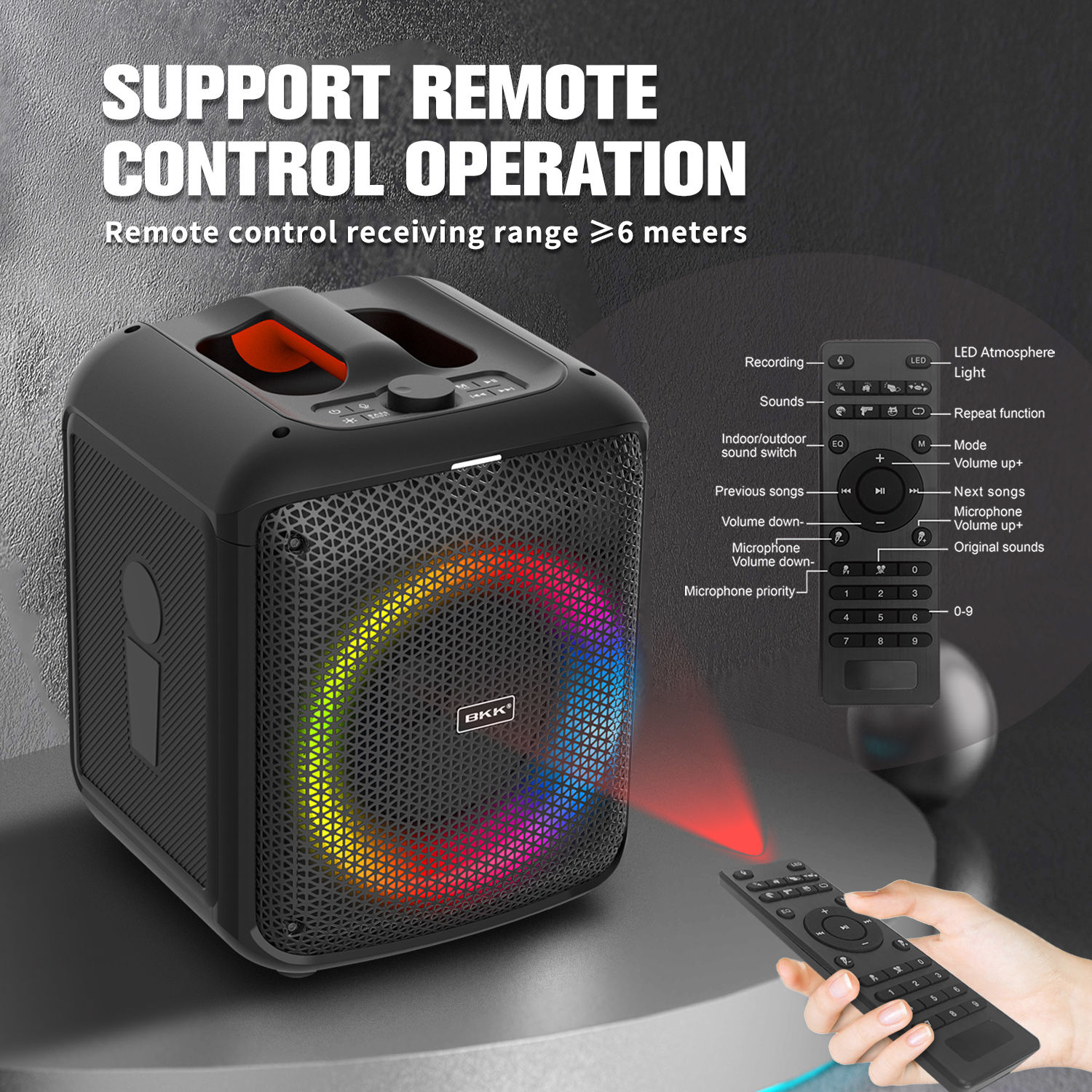 Buy Wholesale China Factory Multifunctional Bluetooth Speaker 20w 6.5 Inch Amplifier With ...