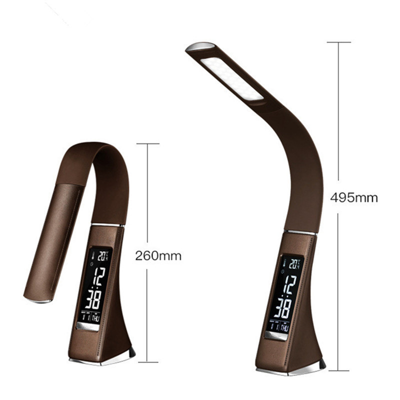 Buy Wholesale China Led Desk Lamp Alarm Clock Calendar Temperature ...