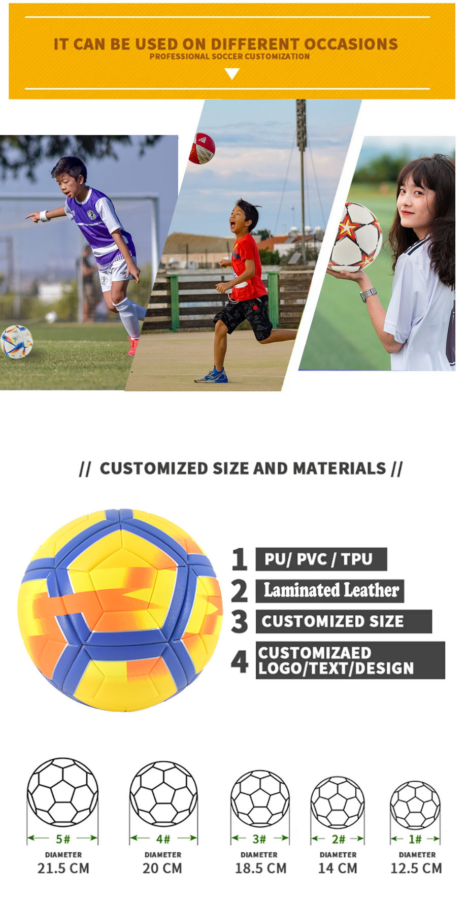 Buy Wholesale China Official Size 5 Football Ball Pu Granule Slip ...