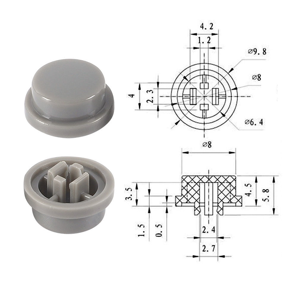 Buy Wholesale China Kejian A95 Switch Caps Tact Switch Caps Applied In ...