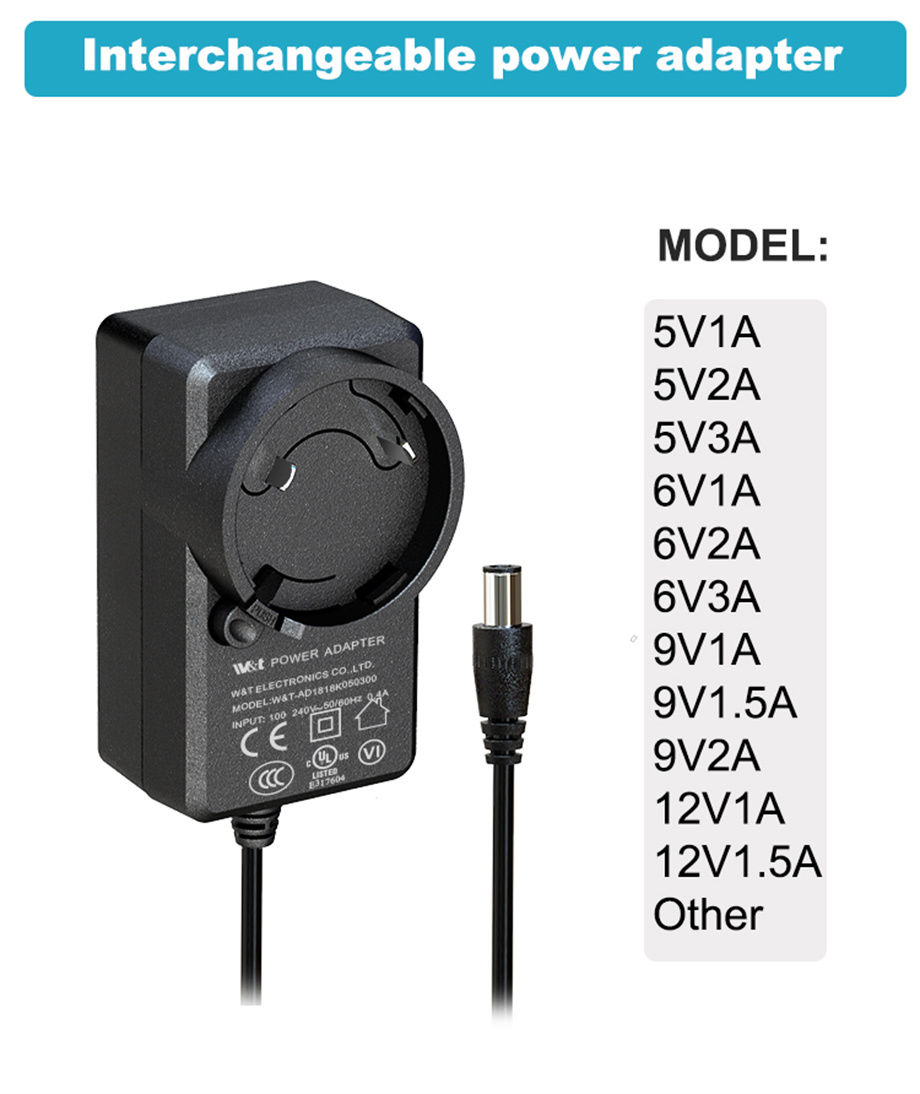 Buy Wholesale China Cheap Multi-blade Power Aapter 18w 500ma 4v 5v 6v 7 ...