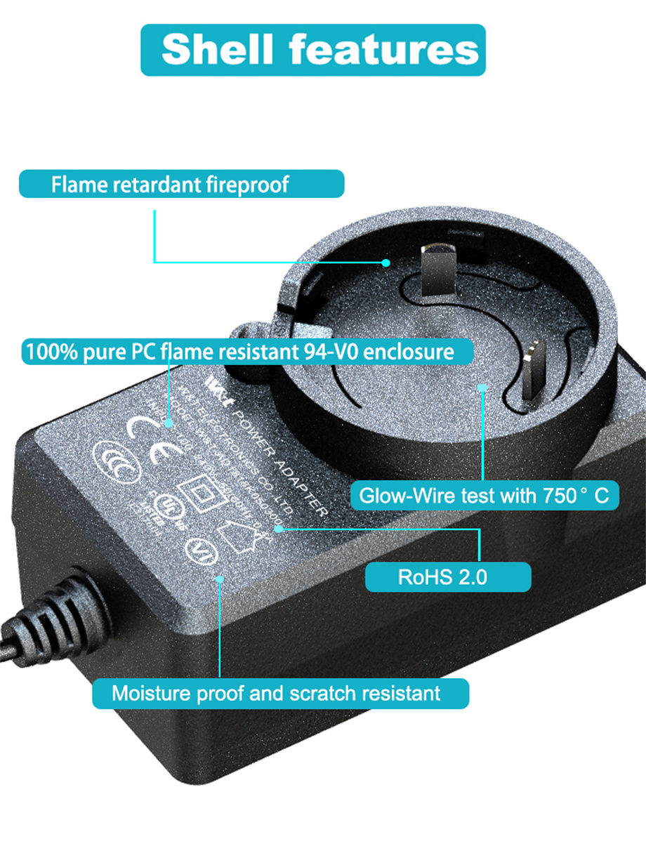 Buy Wholesale China Cheap Multi-blade Power Aapter 18w 500ma 4v 5v 6v 7 ...