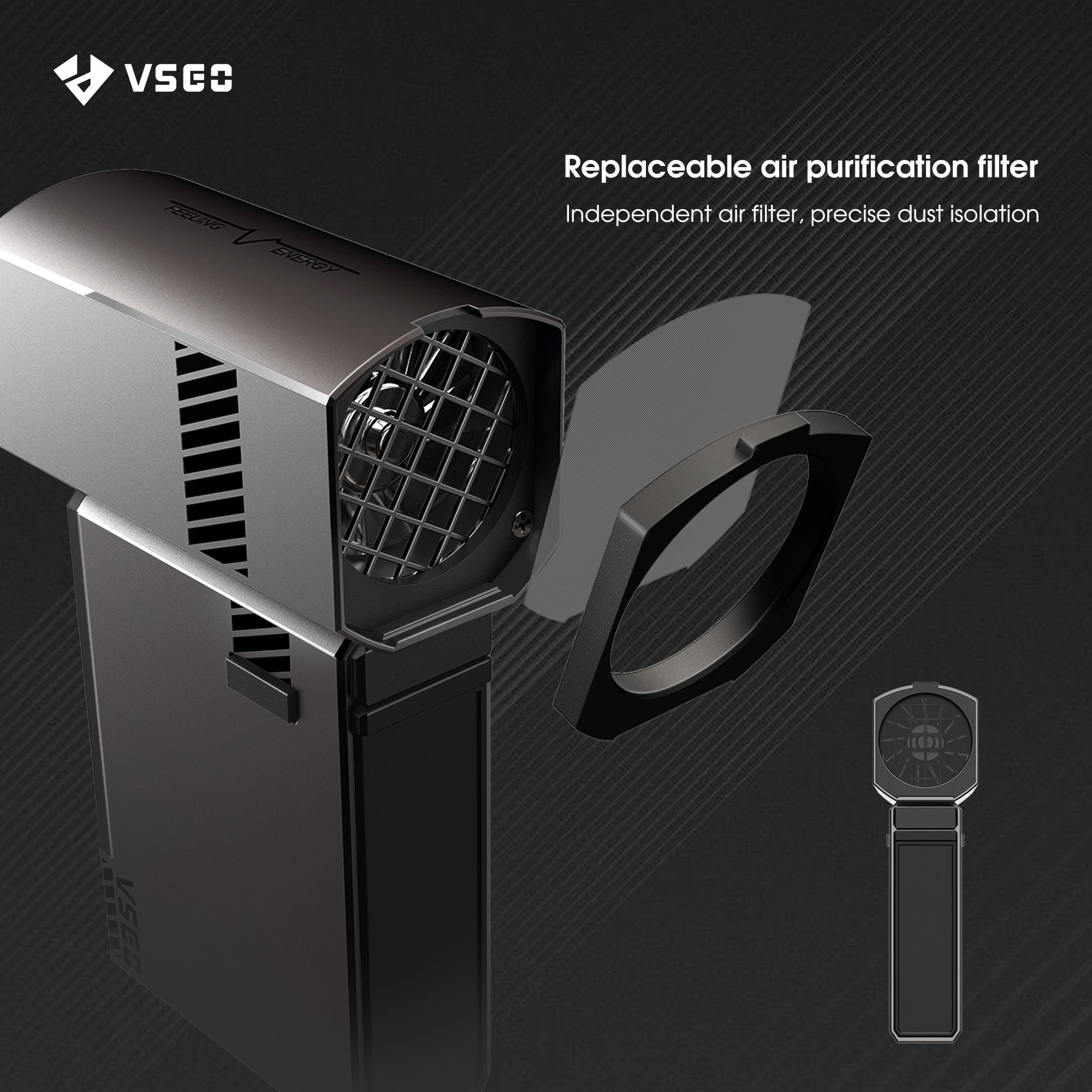Buy Wholesale China Vsgo Portable Palm Turbo Air Duster & Air Duster at ...