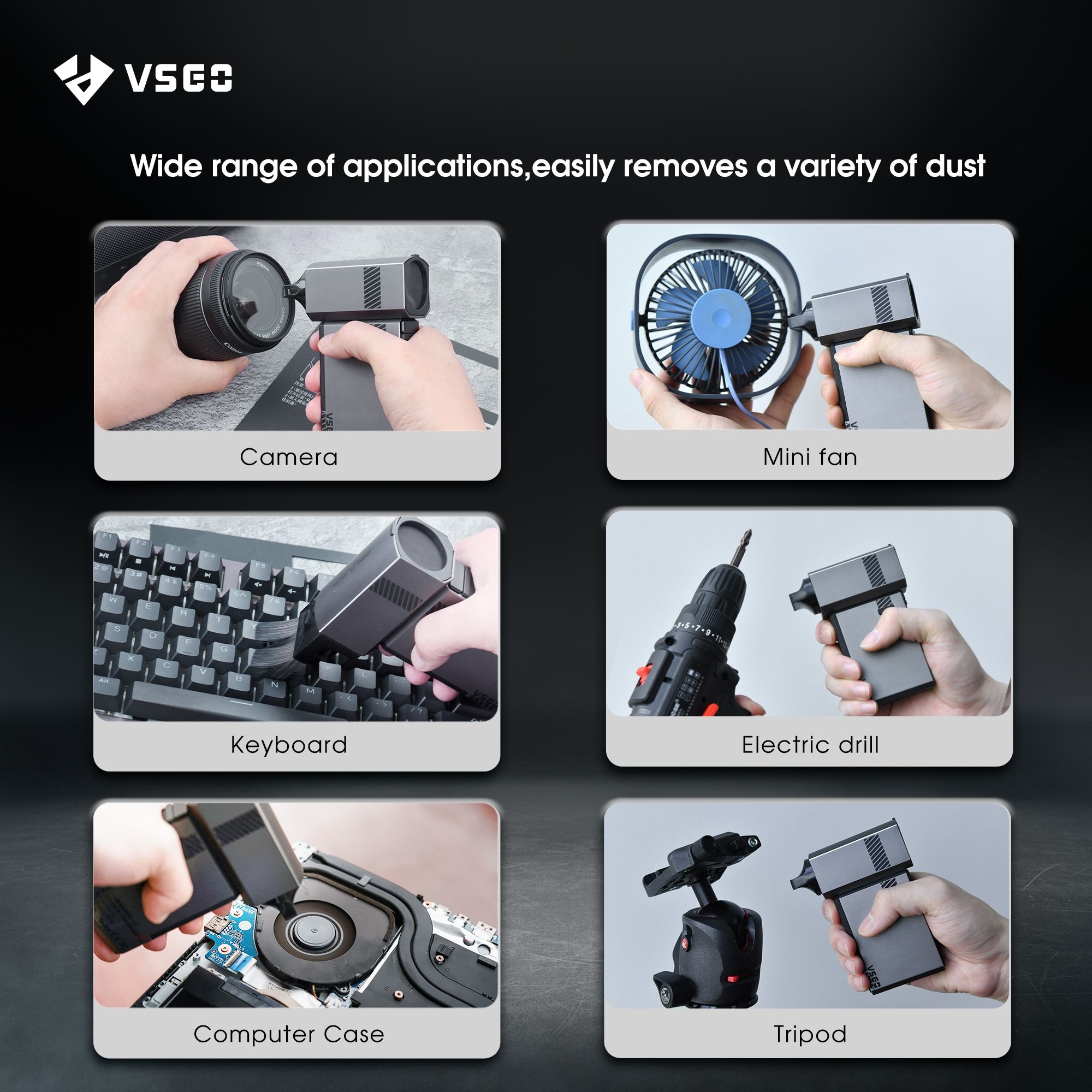 Buy Wholesale China Vsgo Portable Palm Turbo Air Duster & Air Duster at ...