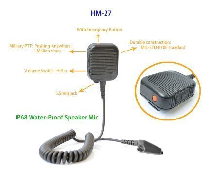 Buy Wholesale China Factory Price Military Grade Two-way Radio Speaker ...