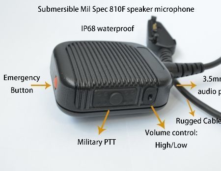Buy Wholesale China Factory Price Military Grade Two-way Radio Speaker ...
