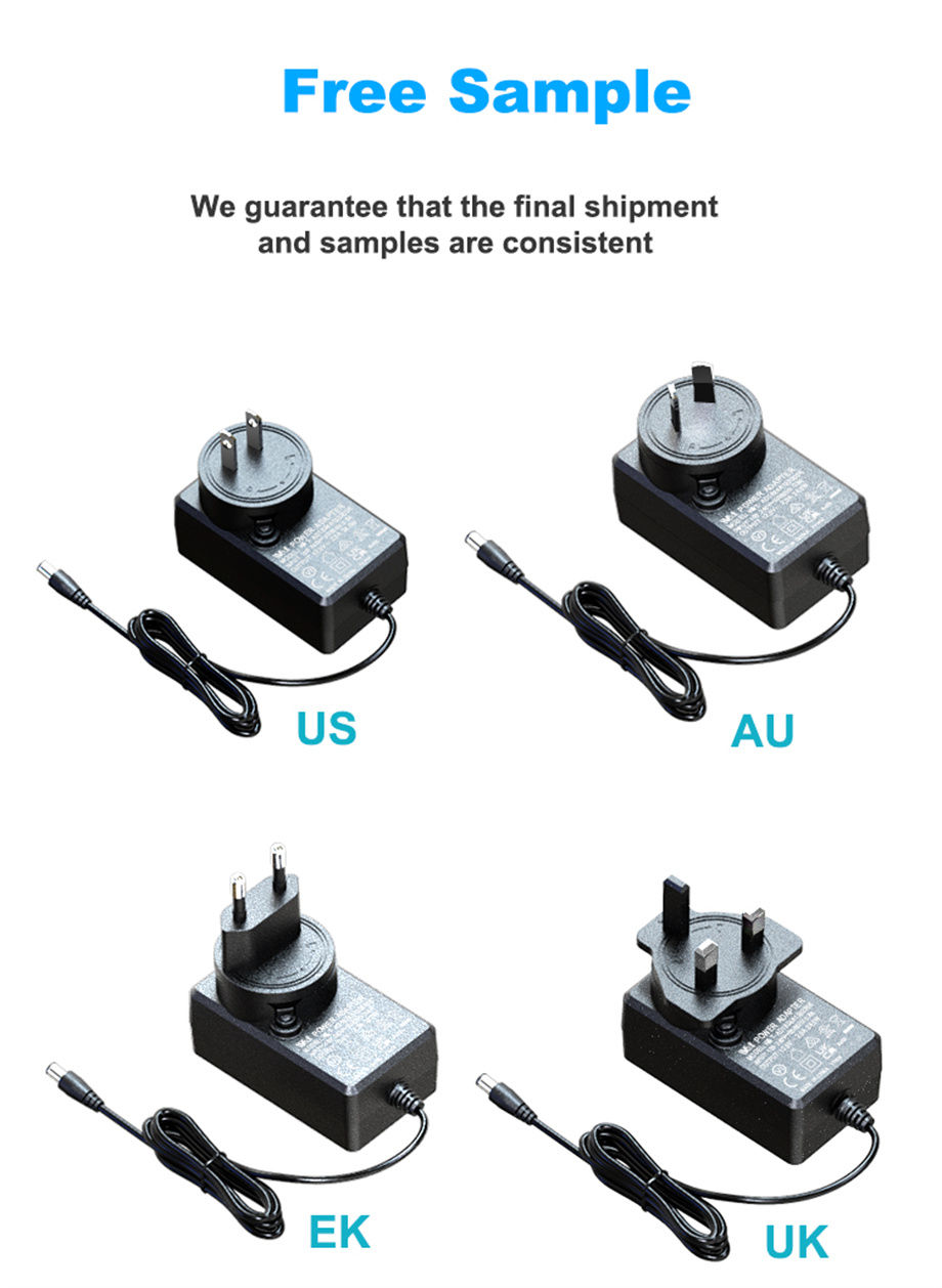Buy Wholesale China Hot Sale Interchangeable Power Adapter 24w 500ma 1a ...