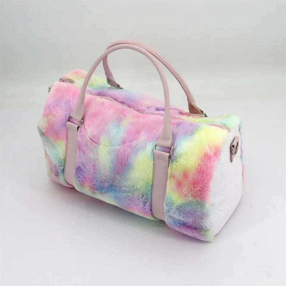 Buy Wholesale China Custom Style Furry Leopard Faux Fur Shoulder Bag ...