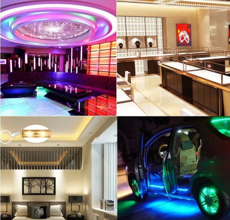 Buy Wholesale China Waterproof Dc 12v 2835 Double Row Led Strip Light ...