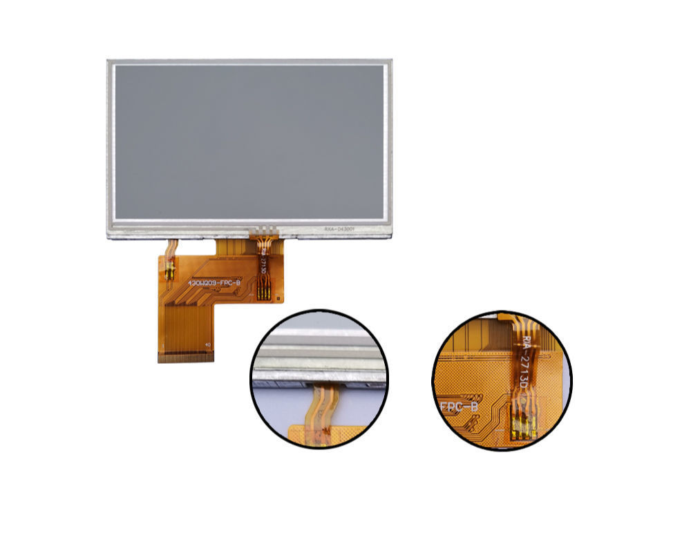 Buy Wholesale China Industrial 4.3" Touch Display Screen 40pin 24 Bit ...