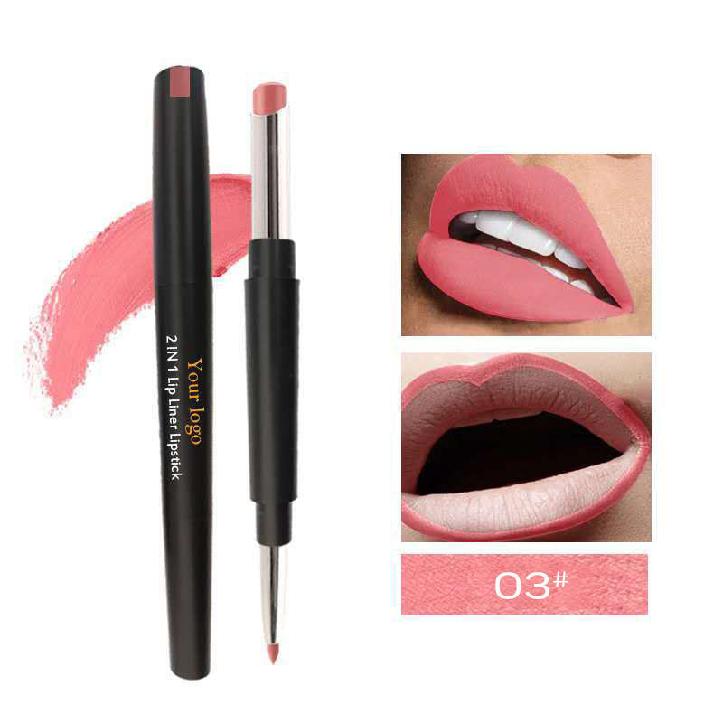 Buy Wholesale China Hot Selling Matte Waterproof Double-ended Lip Liner ...
