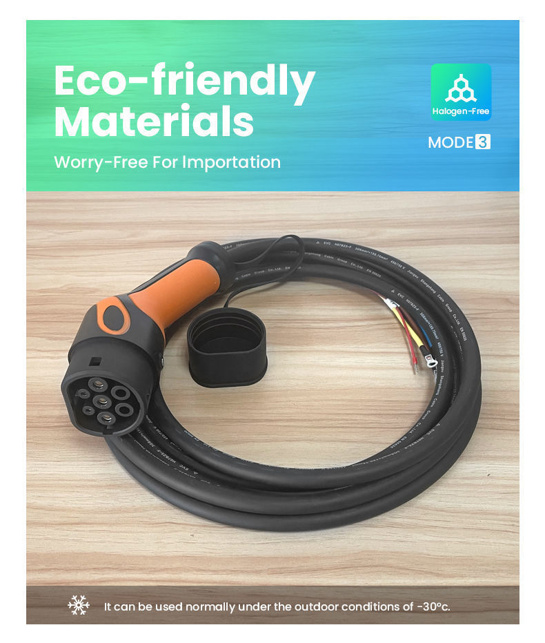 Home Use Ac Ev Charging Plug Type2 32a 250v Home Use Charging Cable $51 ...