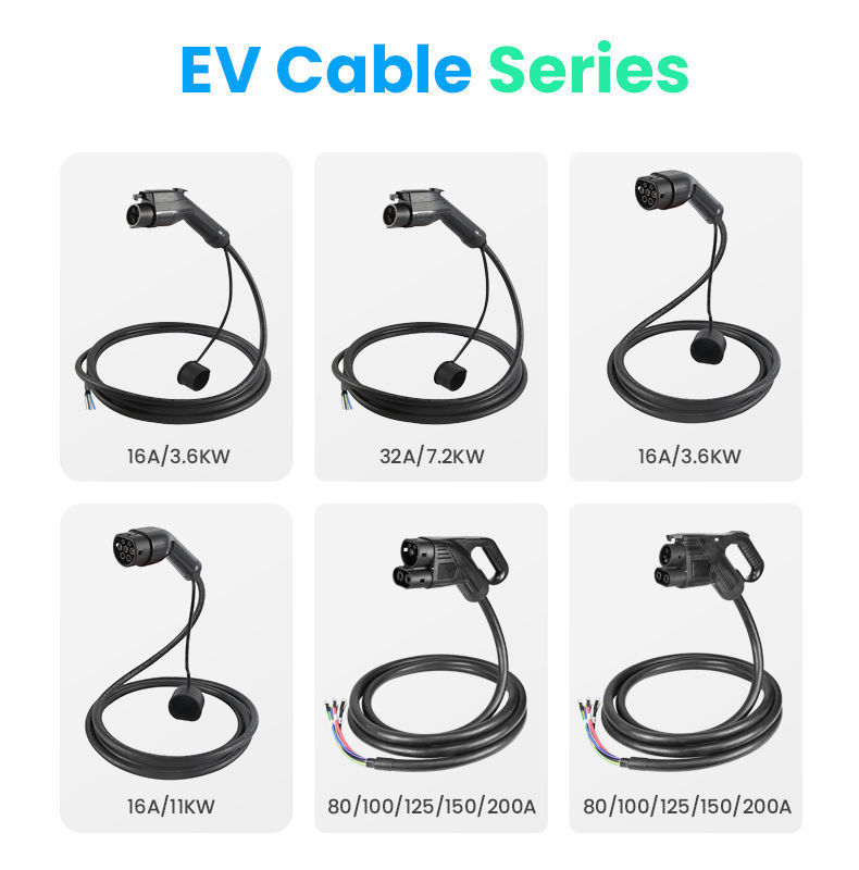 Home Use Ac Ev Charging Plug Type2 32a 250v Home Use Charging Cable $51 ...
