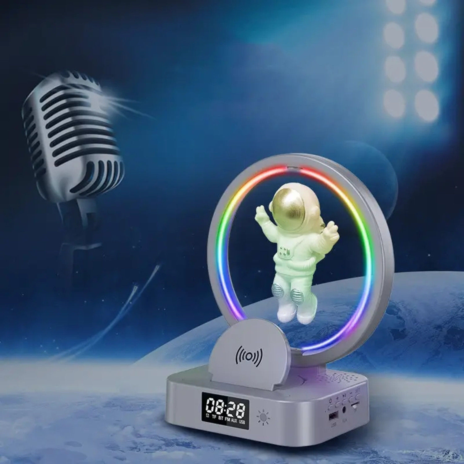 Buy Wholesale China New Design Magnetic Levitation Spaceman Rgb ...