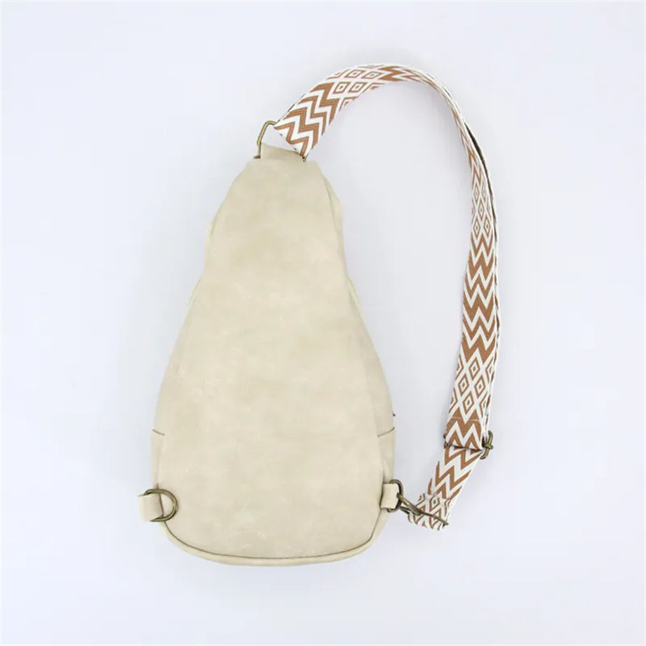 Buy Wholesale China Custom Sling Chest Bag Backpack Velvet Suede Fanny ...